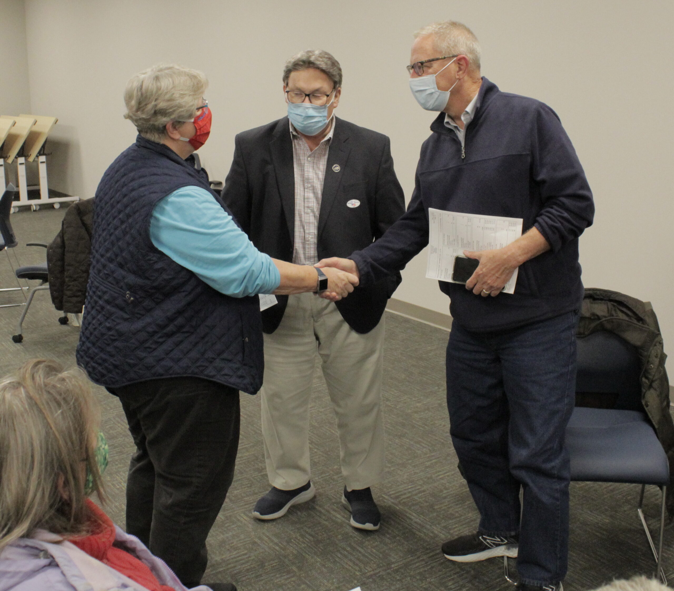 Larsen leads in Lawrence City Commission race; newcomer Kay Emerson ...